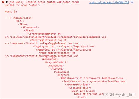 Invalid Prop Custom Validator Check Failed For Prop Value Csdn博客