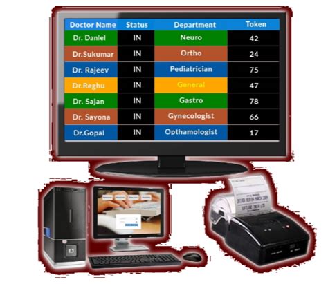 Web Based Queue Management System For Hospital Digital Display Lcd ID
