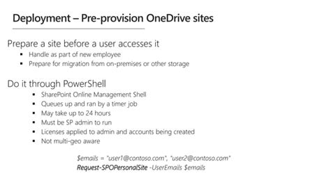 deploying and managing onedrive ppt
