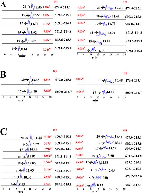 Figure 3 From A New Uplc Msms Method For The Characterization And