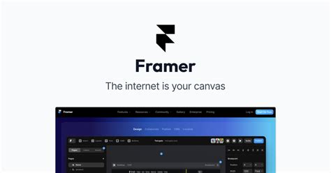 Framer Landing Page Builder