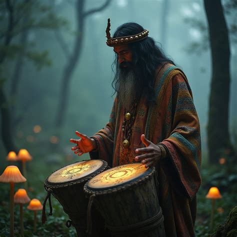 Tung Rung Tung Tung Sahur Ancient Shaman Connects With Th