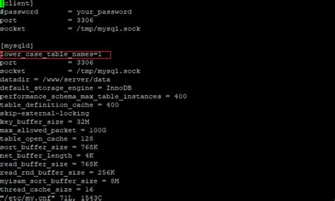 Linux下设置mysql不区分大小写 陈晓晨不吃香菜 博客园