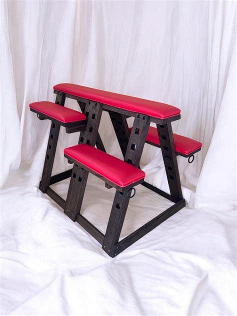 Spanking Bench Bdsm Dungeon Sex Kink Furniture Easy No Tool Adjustment Impact Play