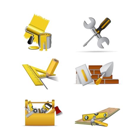 Premium Vector Builders Vector Set Collection Vector Illustration