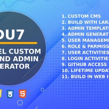 Type Admin Templates