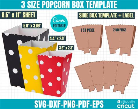 Popcorn Bucket Template Printable At Gemma Nock Blog