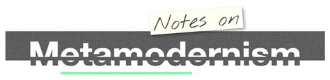 Metamodern Architecture Notes On Metamodernism Metamodern Architecture Notes On Metamodernism