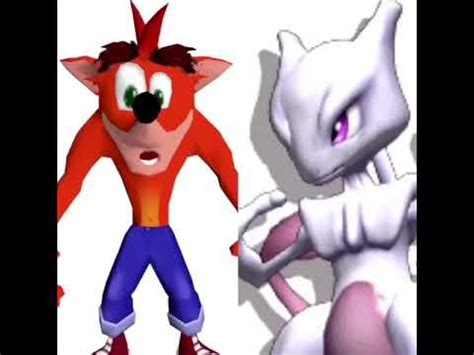 Crash Bandicoot X Mewtwo Inspired Soundtrack Youtube