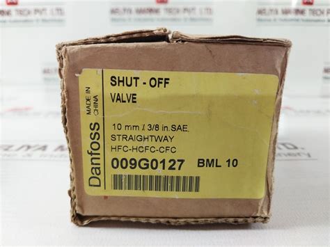 Danfoss Bml 10 Shut-off Valve - Aeliya Marine