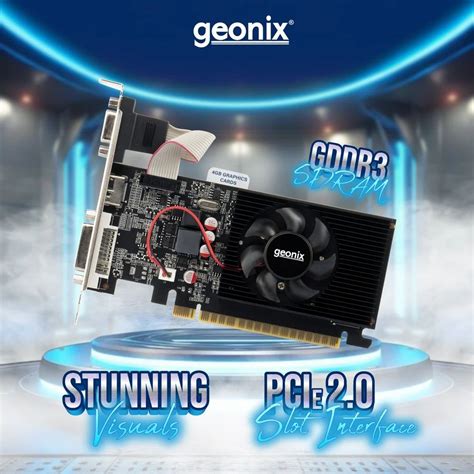 Geonix Geforce Gt 730lp 4gb Ddr3 At Best Price In New Delhi By Geonix International Private