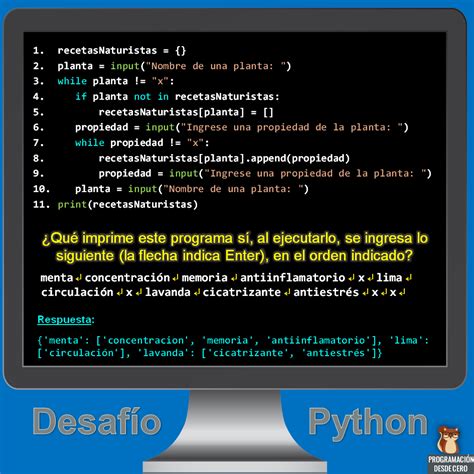 Desafío Python Número 3 Programación Desde Cero