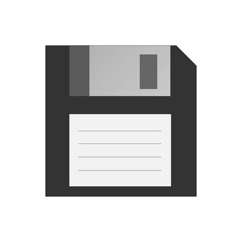 Simple Floppy Disk Icon For Personal Computer Or System Unit 16887491
