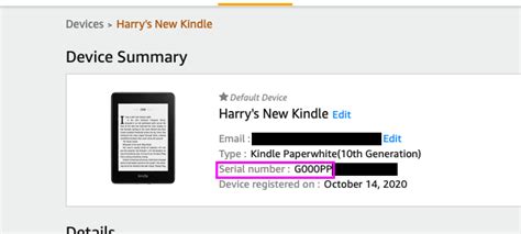 How To Get Serial Number For Kindle Fire From Amazon Wesivy