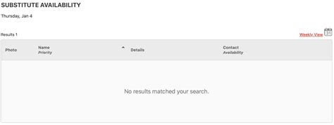 Daily Coverage Planner Manage Substitutes Administration Gibbon