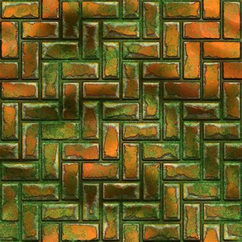 Seamless Pattern Of Pavement Stock Illustration Illustration Of Stick