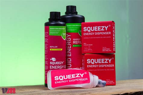 Squeezy Dispenser System The Practical And Sustainable Energy Gel