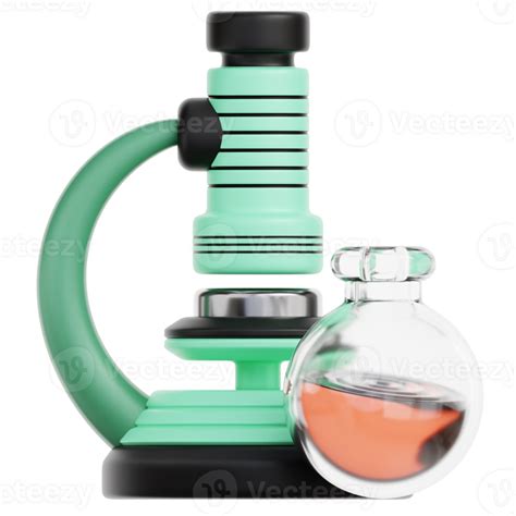 Microscope Lens 3d Illustration 67051487 Png