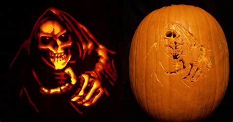 Grim Reaper Pumpkin By Kamose On Deviantart