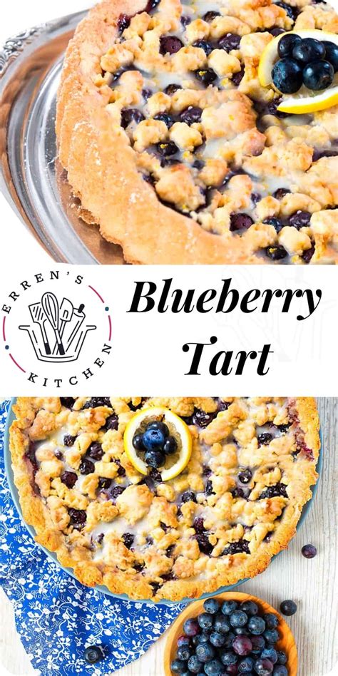 Blueberry Tart Errens Kitchen