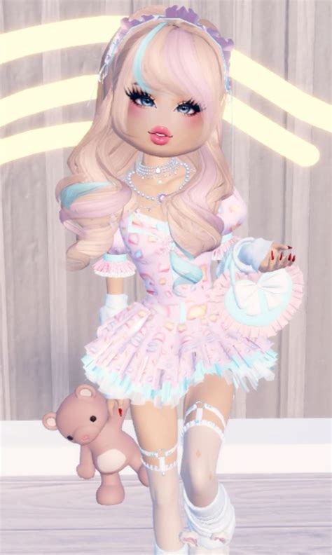 Dress To Impress Pastel Kawaii Outfit 💗💗💗 Dress To Impress Warrior