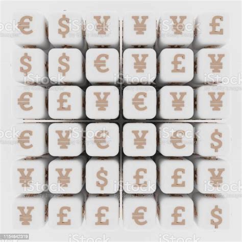 디자인 그래픽 리소스에 대 한 배경 추상 비즈니스 큐브 또는 블록 금융 통화 기호 3d 렌더링 0명에 대한 스톡 사진 및 기타 이미지 Istock