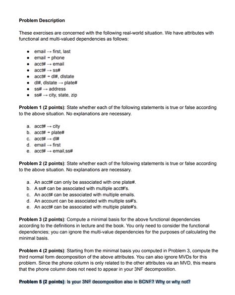 Solved Problem Description These Exercises Are Concerned