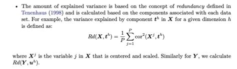 Is This Possible To Obtain Conditional Redundancy Mixomics User Group