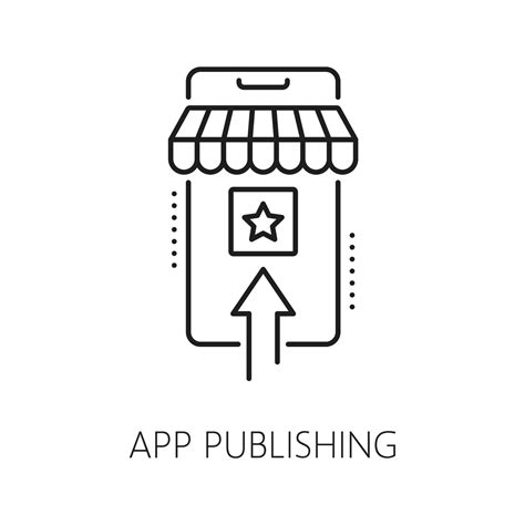 App Publishing Web App Develop Optimization Icon 34994469 Vector Art