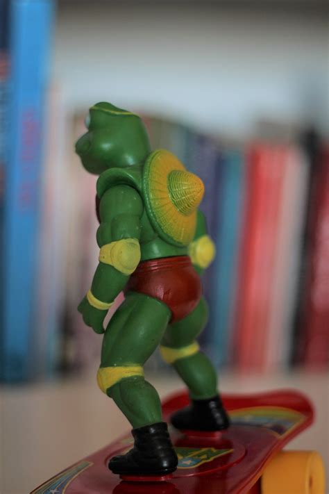 Vintage Terror Toad Tmnt Ko Figura De Acción Monopatín Etsy