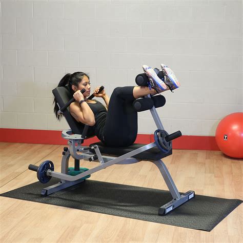 Body Solid Horizontal Ab Crunch Machine Gab100 Body Solid Europe