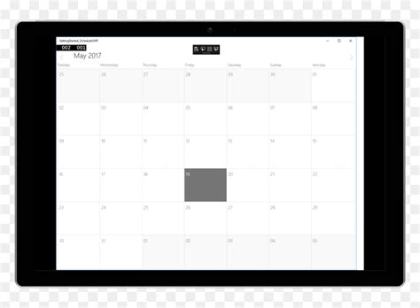 Timeline View In Uwp Schedule Nextbook 8 Hd Png Download Vhv