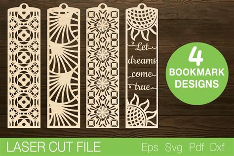 Bookmark Laser Cut Svg Bookmark Template