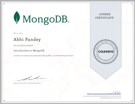 Abhi Pandey On Linkedin Mongodb Databaseskills