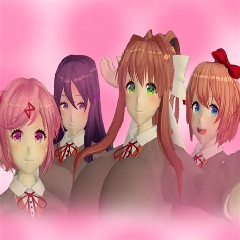 Sfmlab • Doki Doki Literature Club Km Character Pack Nsfw
