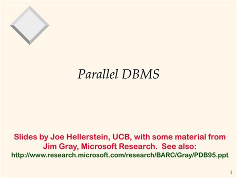 Ppt Parallel Dbms Powerpoint Presentation Free Download Id9160543