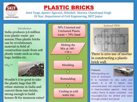 Poster On Plastic Bricks Pptx