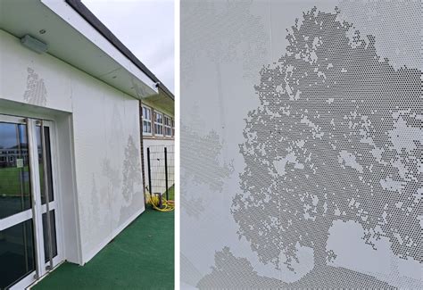 Perforated Exterior Cladding For Architecture And Design