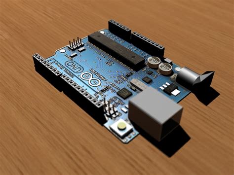 3d Model Arduino Uno