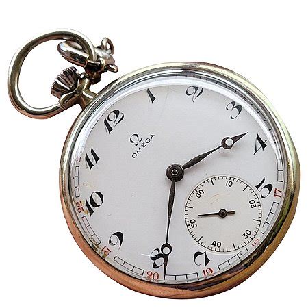 Relógio De Bolso Omega Ano 1944 Corda Manual Altarelojoria Relógios