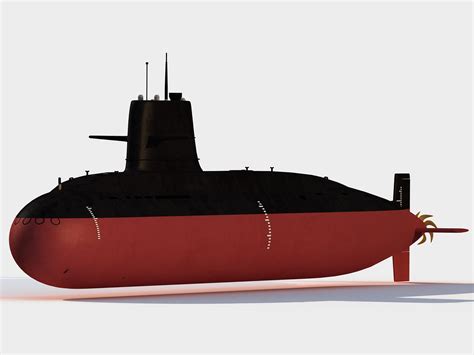 Type 039b Yuan Class Submarine 3d Model By Finiask