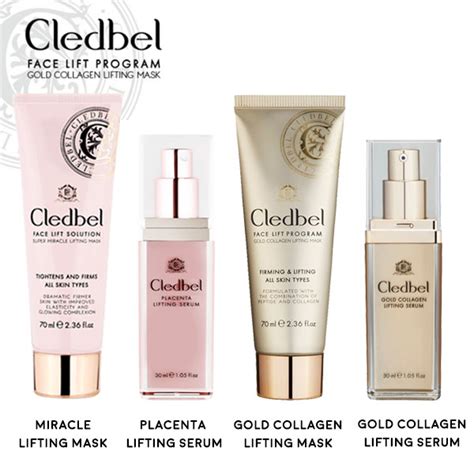 Sg Instock Cledbel Gold Collagen Lifting Mask Serum Free Postage