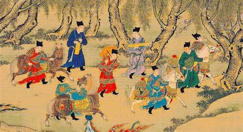 Several Specialized Ming Imperial Guards Called Jinyiwei Guarding The