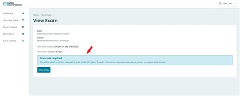 Protecting Exams With A Passcode Betterexaminations Documentation