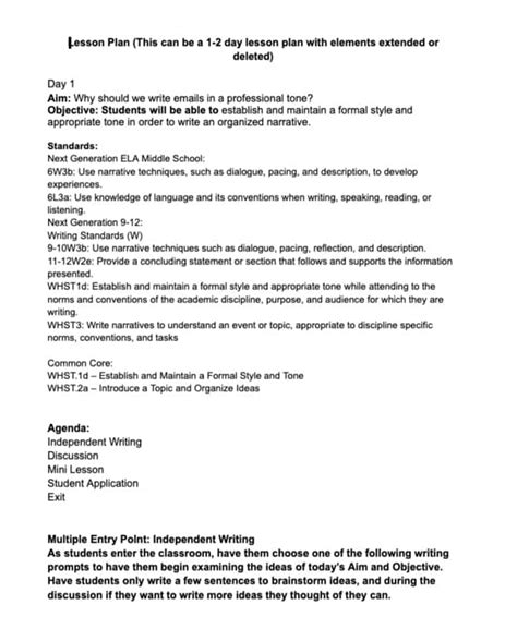 Email Etiquette And Professional Writing Introduction Assignment Back To