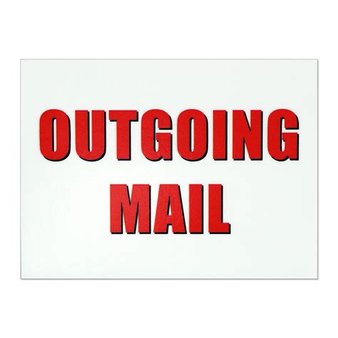 Outgoing Mail Clipart