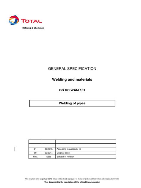 Gs Rc Wam 101 En 01 Pdf Construction Welding