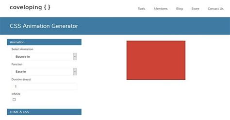 10 Css3 Animation Tools You Should Bookmark Animation Tools Web
