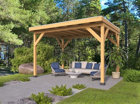 Zoute Diy Flat Roof Gazebo 40 X 33m Modern Gazebo Gazebo Gazebo Roof
