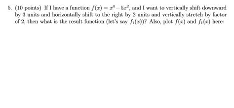 Solved 5 10 Points If I Have A Function 14 52 And I Chegg Com